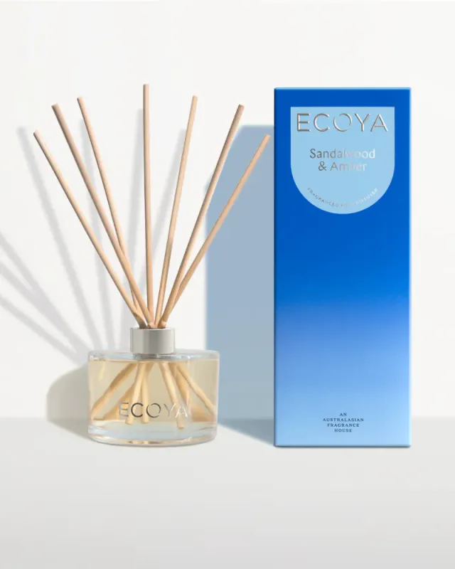 Reed Diffuser Sandalwood & Amber - Vakre Vene